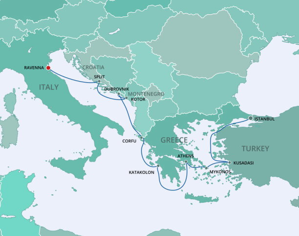 Greek Island Cruises - Norwegian Cruise Line (NCL) | 2026-2027 Seasons