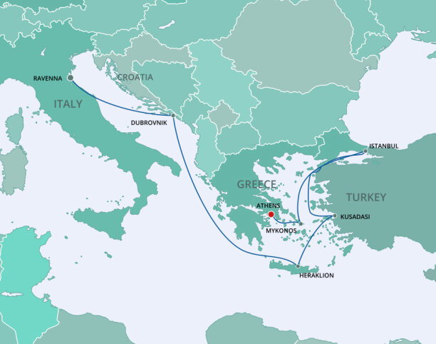 Greek Island Cruises - Norwegian Cruise Line (NCL) | 2026-2027 Seasons