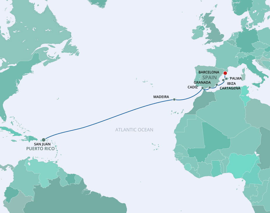 Transatlantic Repositioning Cruise - Norwegian Cruise Line (14 Night ...