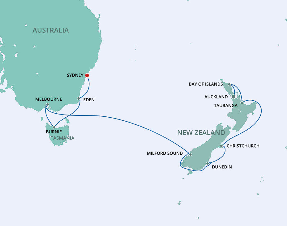 Australia & New Zealand Product - Norwegian Cruise Line (12 Night ...