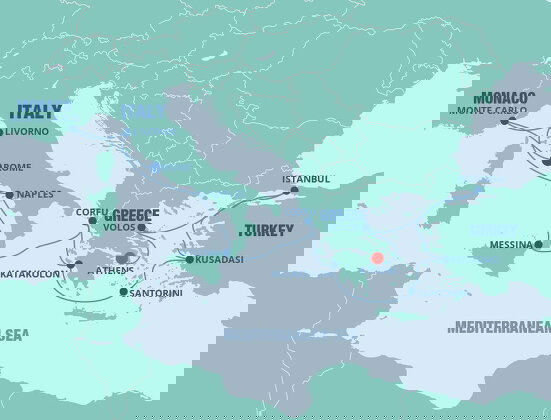 Cruises from Rome to Athens | 2021 & 2022 Seasons
