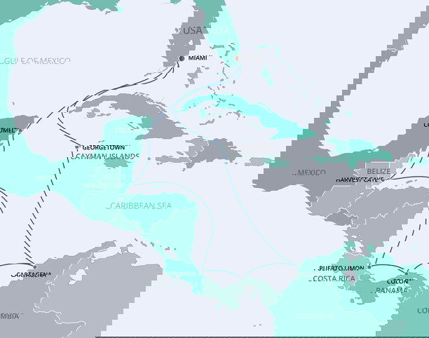 Caribbean Cruises - Norwegian Cruise Line (NCL) - 2025-2027 Seasons