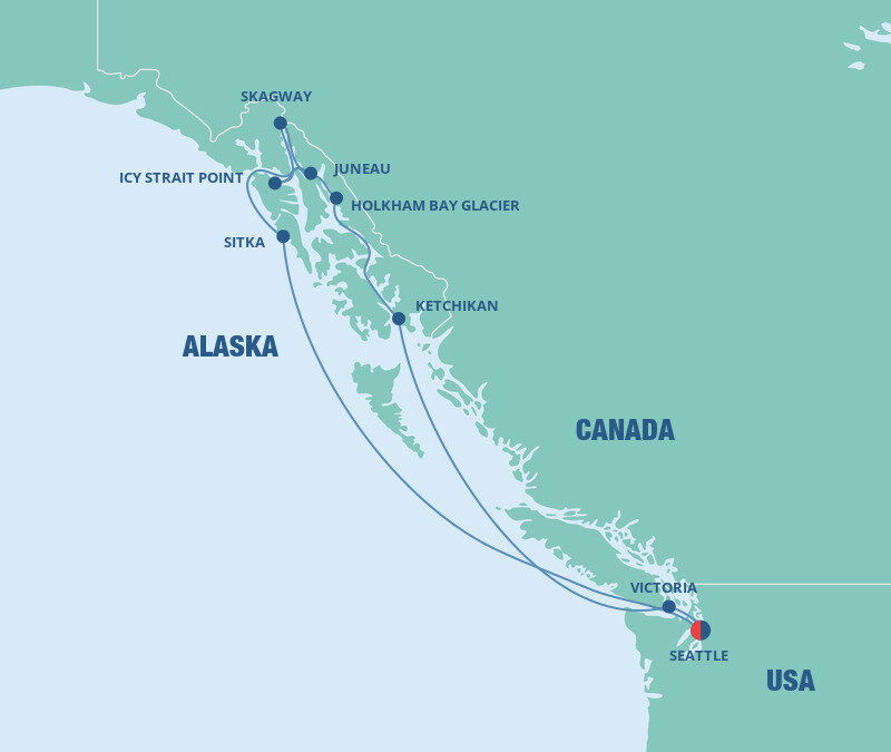 Alaska - Seattle - Norwegian Cruise Line (9 Night Roundtrip Cruise from ...