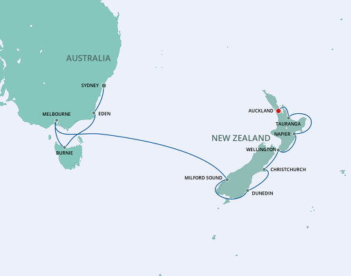 Australia & New Zealand Cruises - Norwegian Cruise Line (NCL) - 2025 ...