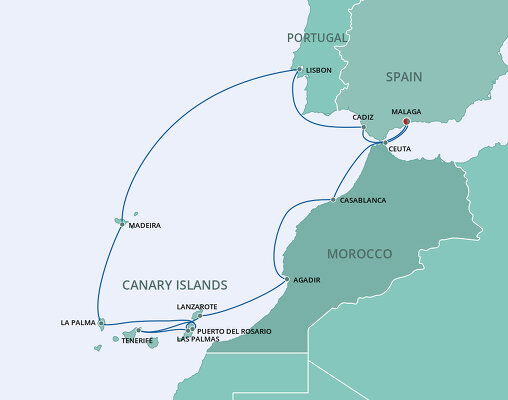 Morocco Cruises - 2023-2025 Seasons