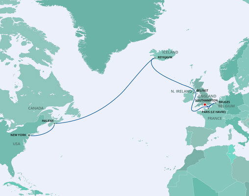 Transatlantic Cruises - 2023-2026 Seasons