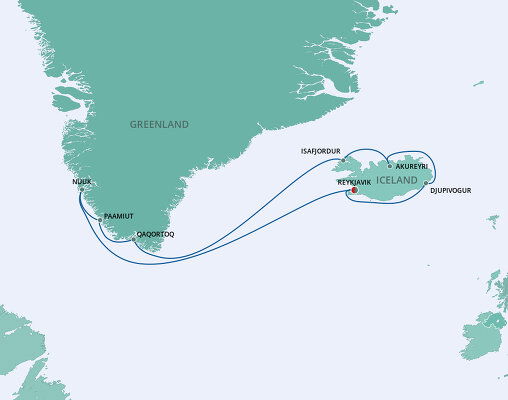 Greenland Cruises - 2025-2027 Seasons