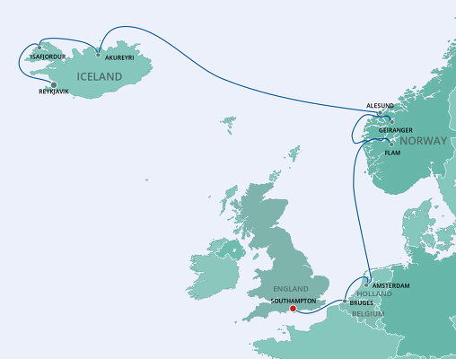 NCL Cruises Starting In Reykjavik - 2025 & 2026 Seasons