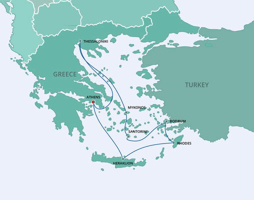 Greek Island Cruises - Norwegian Cruise Line (NCL) - 2025 & 2026 Seasons