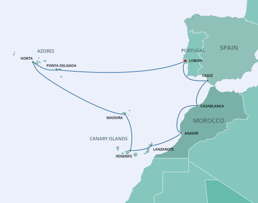 Morocco Cruises - 2023-2025 Seasons