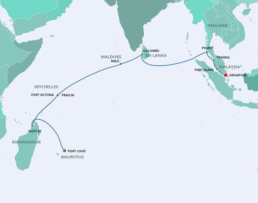 Indian Ocean Cruises - 2024-2027 Seasons