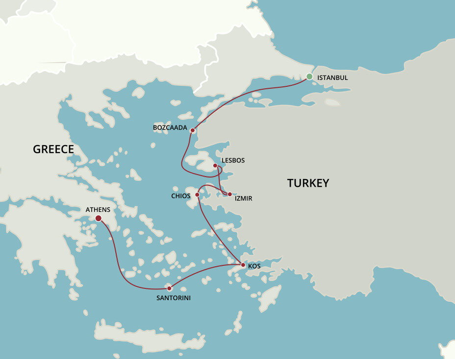Legendary Turkey & Greece - Oceania (7 Night Cruise from Istanbul to ...