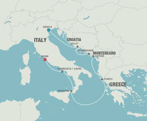 Cruises from Venice to Rome | 2021 & 2022 Seasons