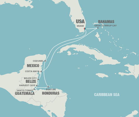 Central America Cruises - 2023-2025 Seasons
