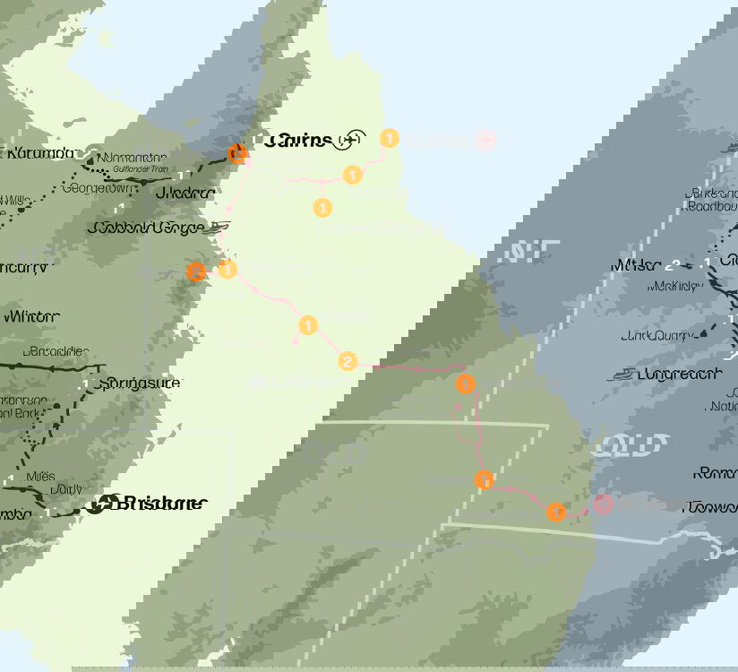 Longreach & Outback QLD Spectacular - Outback Spirit (15 Days From ...