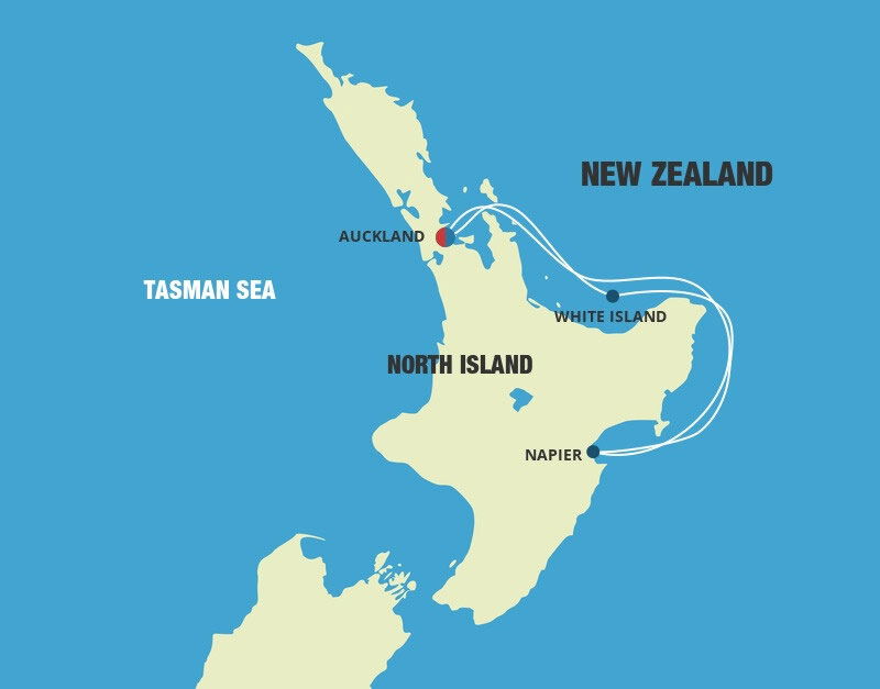 Napier - P&O Cruises (4 Night Roundtrip Cruise from Auckland)