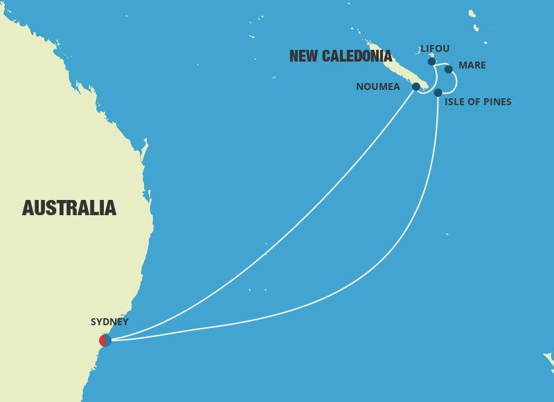 Explore the Loyalty Islands - P&O Cruises (9 Night Roundtrip Cruise ...