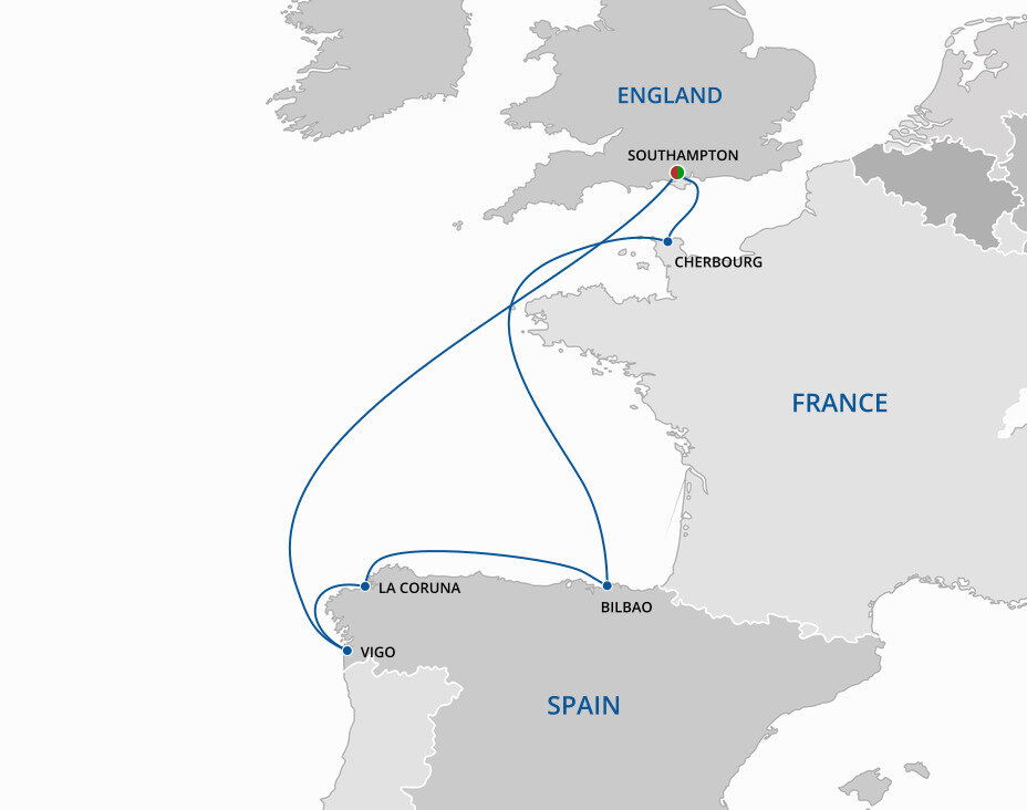 Northern European City Escape - P&O Cruises Worldwide (7 Night ...