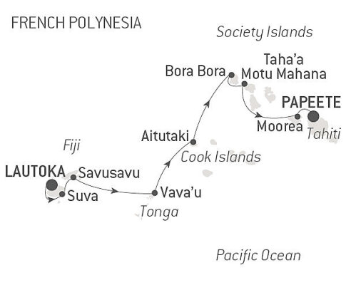 Cook Islands Cruises - 2025-2027 Seasons