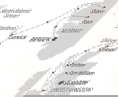 Cruises from Scotland to Norway - 2026 & 2027 Seasons
