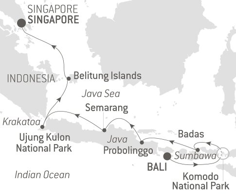Indonesia Cruises - 2024-2027 Seasons