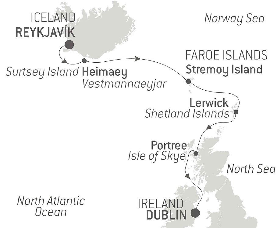 Total Solar Eclipse from Iceland to Ireland - Ponant (8 Night Cruise ...