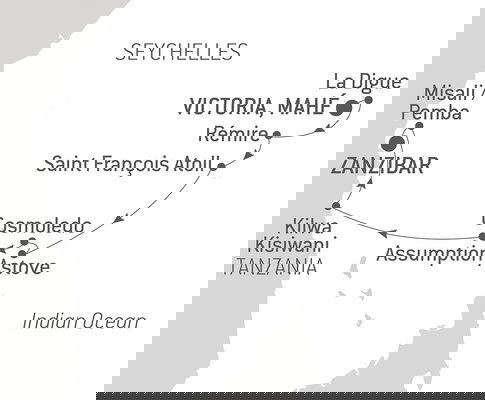 Seychelles Cruises - 2023 & 2024 Seasons