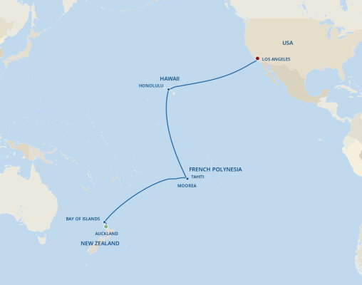 Princess Cruises Starting In Auckland - 2026 & 2027 Seasons