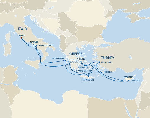 Cyprus Cruises - 2024-2026 Seasons