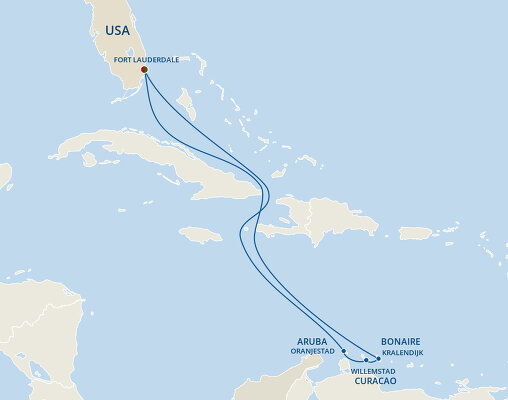 Aruba Cruises - 2025-2027 Seasons