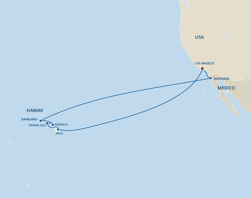 Hawaiian Cruises - Princess - 2025-2027 Seasons