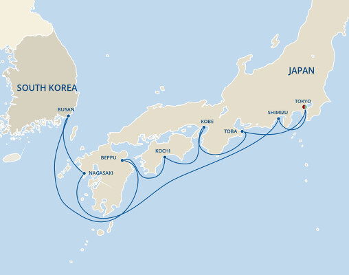 South Korea Cruises - 2024-2026 Seasons