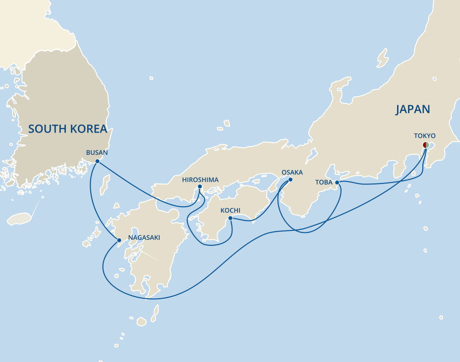 Japan Explorer - Princess (9 Night Roundtrip Cruise from Tokyo)