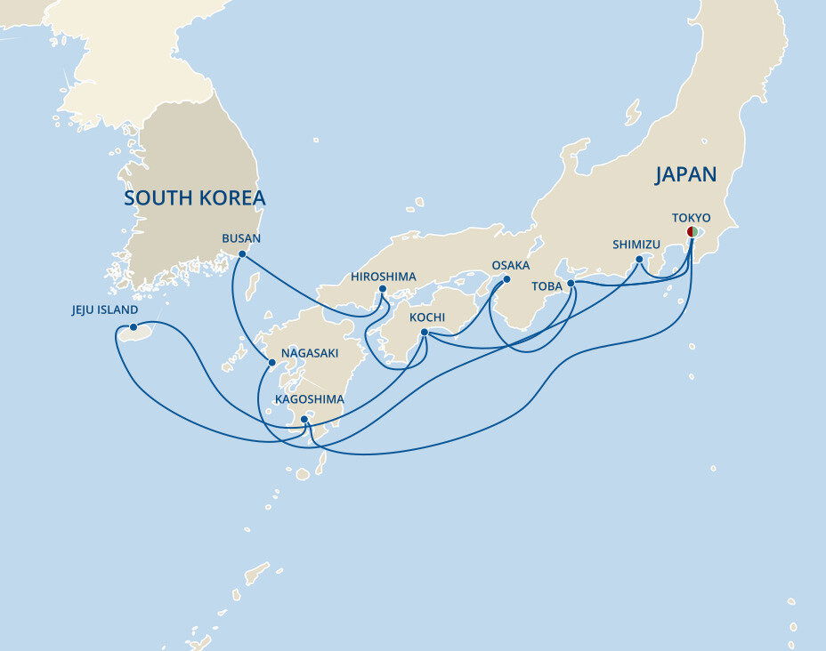 Japan Explorer - Princess (17 Night Roundtrip Cruise from Tokyo)