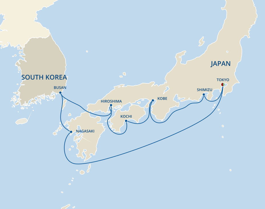 Japan Explorer - Princess (9 Night Roundtrip Cruise from Tokyo)