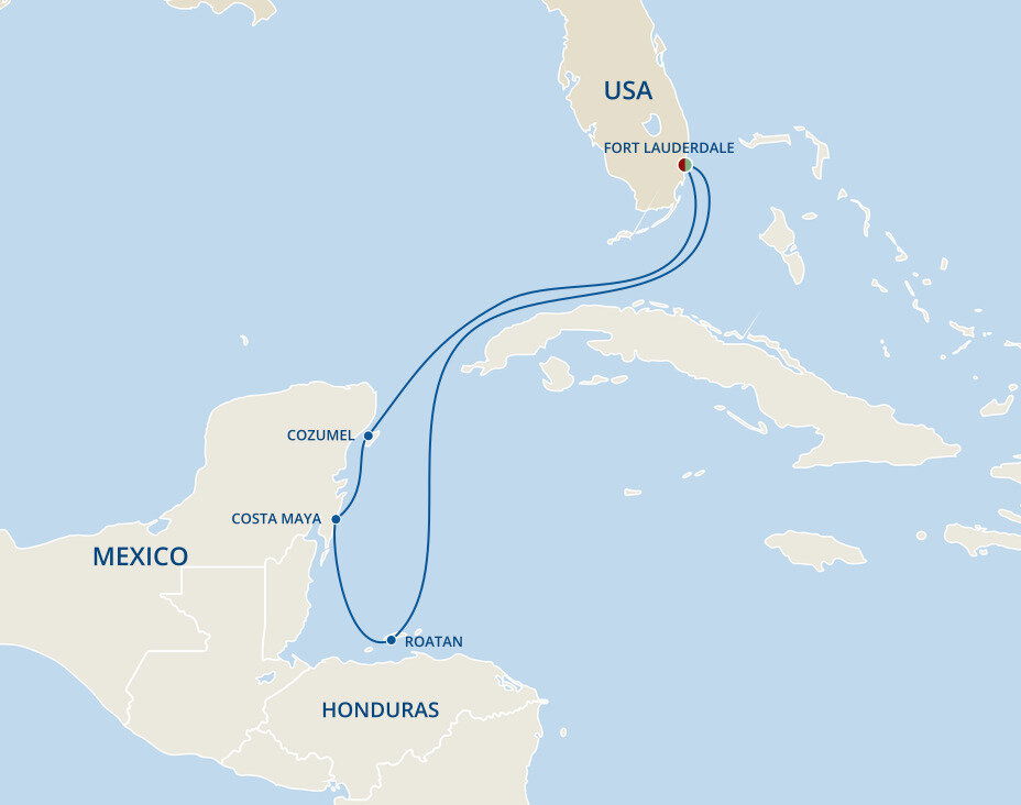 Western Caribbean with Mexico - Princess (7 Night Roundtrip Cruise from ...