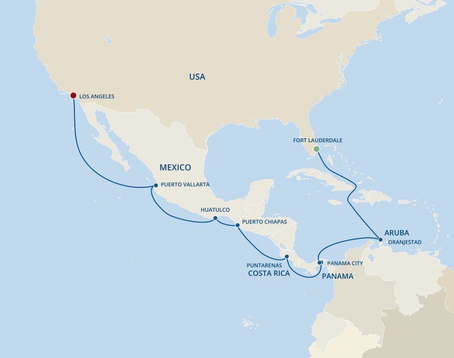 Panama Canal - Ocean to Ocean Holiday - Princess (16 Night Cruise from ...