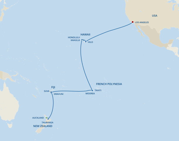 Princess Cruises starting in Auckland | 2026-2028 Seasons