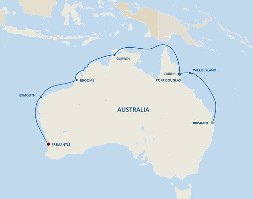 Princess Cruises Starting In Brisbane - 2025-2027 Seasons