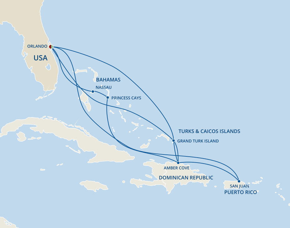 Eastern Caribbean Adventurer - Princess (14 Night Roundtrip Cruise from ...