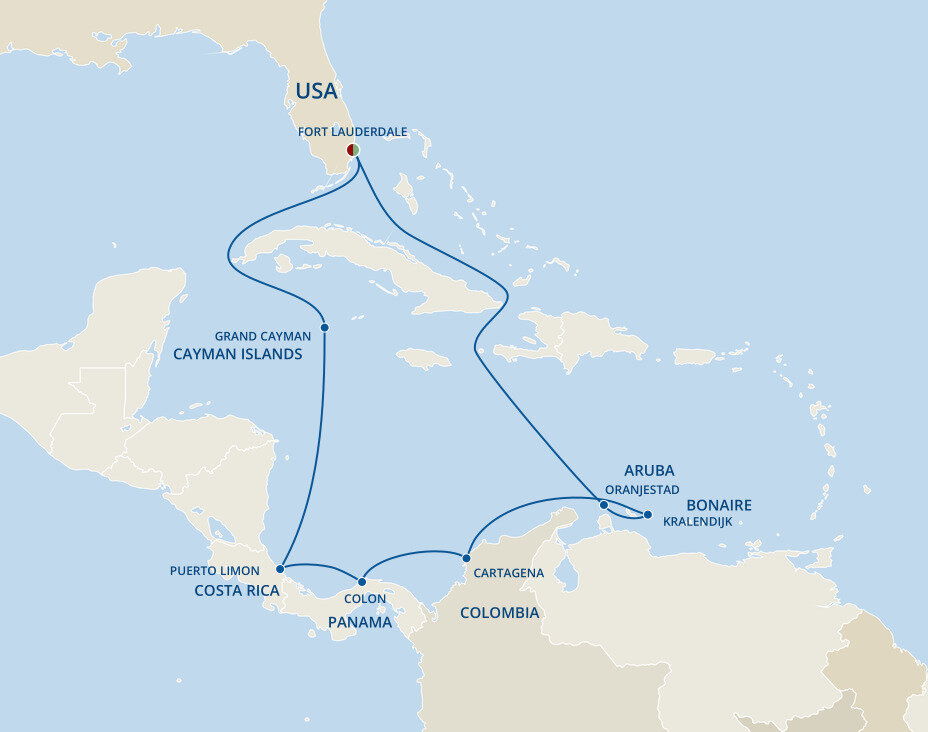 Southern Caribbean with Panama - Princess (12 Night Roundtrip Cruise ...