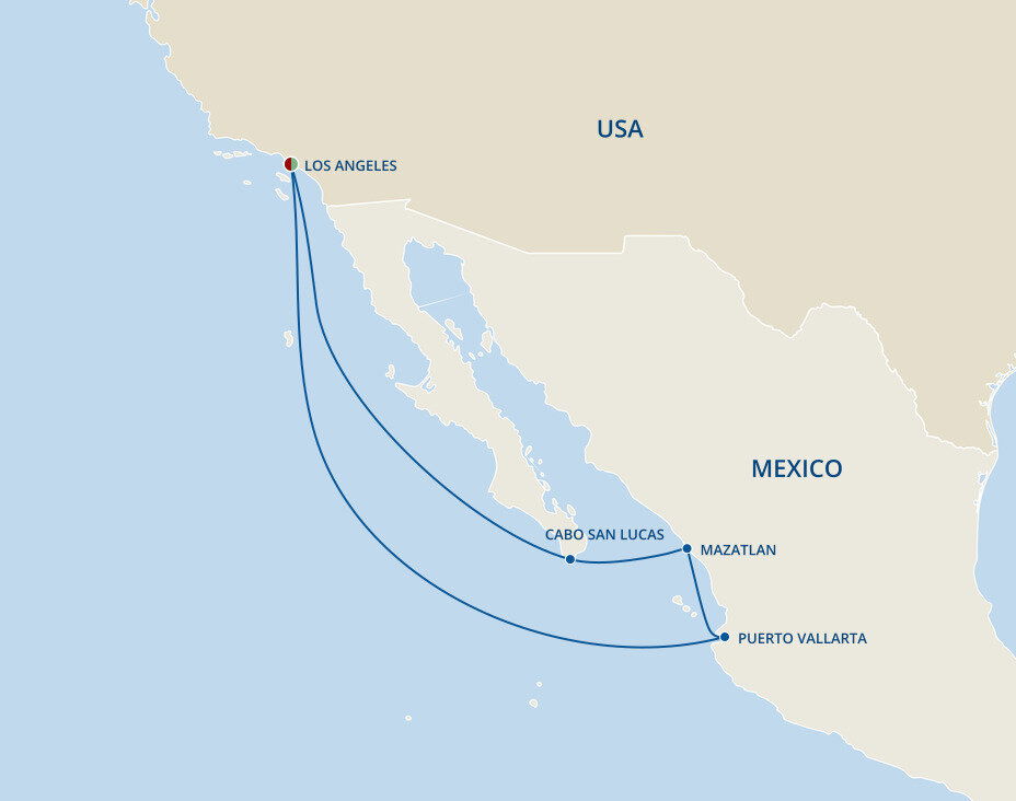 60th Anniversary Mexican Riviera Voyage - Princess (7 Night Roundtrip ...