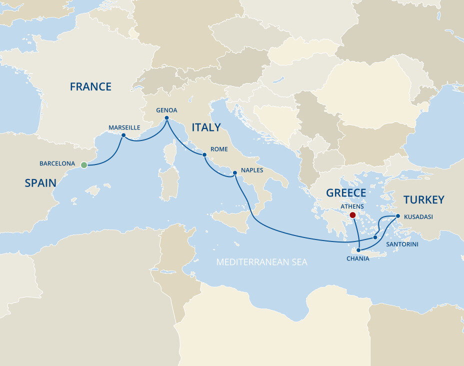10 Day Mediterranean Cruise