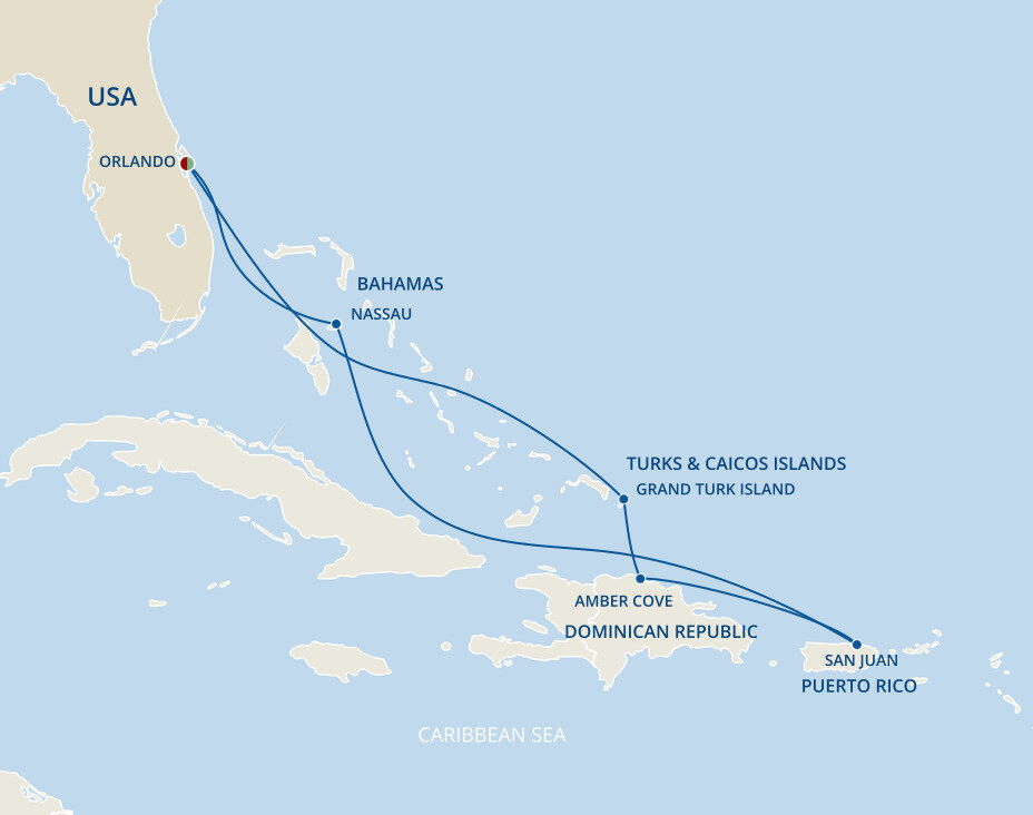 Eastern Caribbean with Puerto Rico - Princess (8 Night Roundtrip Cruise ...