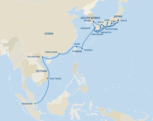 Princess Cruises starting in Singapore | 2026-2028 Seasons
