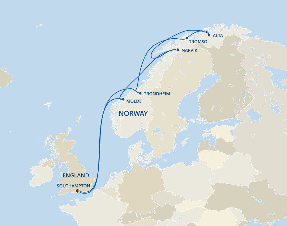 Search for the Northern Lights - Princess (14 Night Roundtrip cruise ...