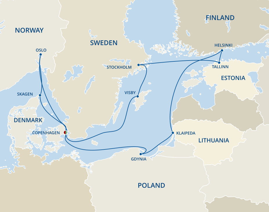 Norway, Denmark & Sweden - Princess (12 Night Roundtrip cruise from ...