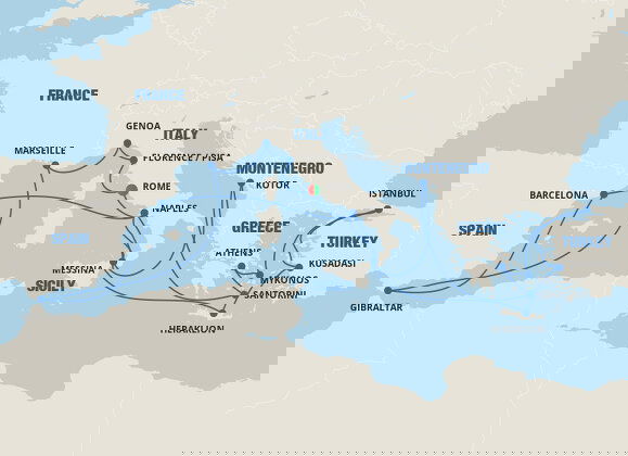 Princess Cruises Starting In Rome | 2021 & 2022 Seasons