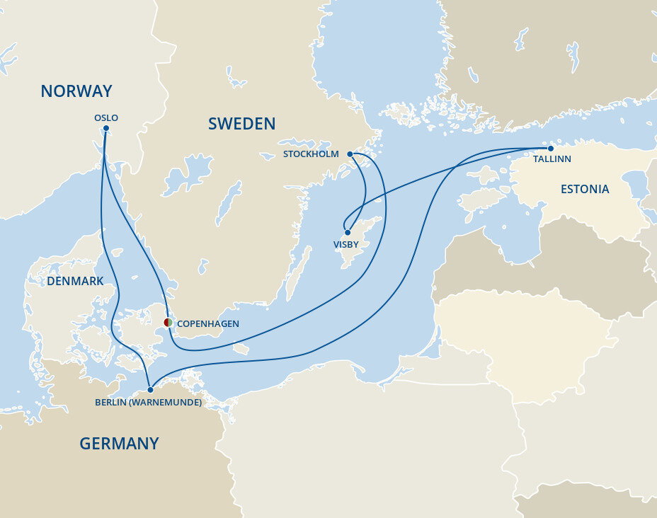 Scandinavia - Princess (11 Night Roundtrip cruise from Copenhagen)