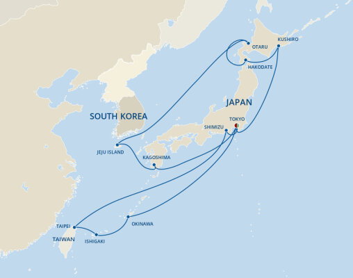 Japan Cruises - Princess - 2024 & 2025 Seasons